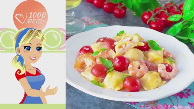 🦐 РАВИОЛИ С КРЕВЕТКАМИ — нежное сочетание морепродуктов!
