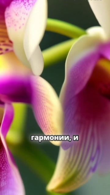 Красивая орхидея.
