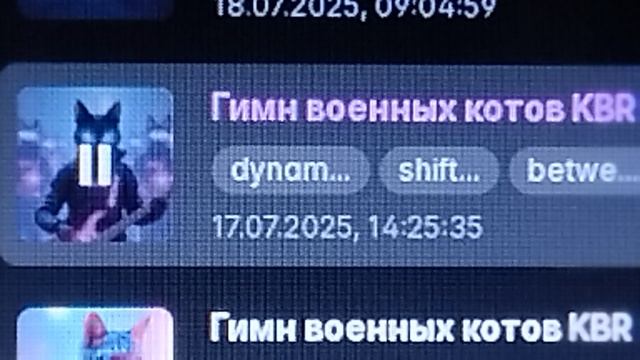 гимн котов KBR 18