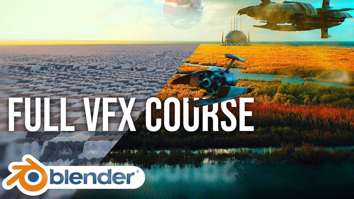BLENDER | VFX in Blender by Jacob Zirkle видео уроки визуальные эффекты ...