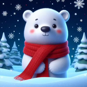 Медведь в шарфе_Смешная история