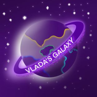 Иконка канала Vlada's Galaxy: всё для онлайн уроков