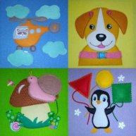 Иконка канала Развивающие книжки из фетра