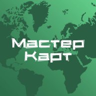 Иконка канала МастерКарт - карты мира из дерева