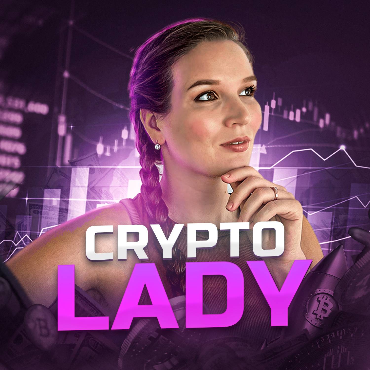 Иконка канала CRYPTO LADY