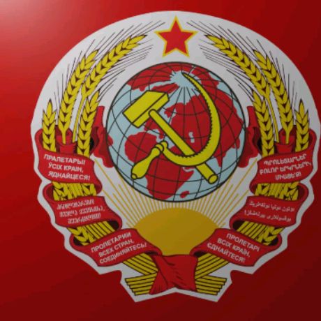 Иконка канала СССР в пластилине