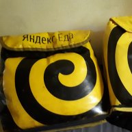 Иконка канала Яндекс Еда Работа Пешим курьером вело