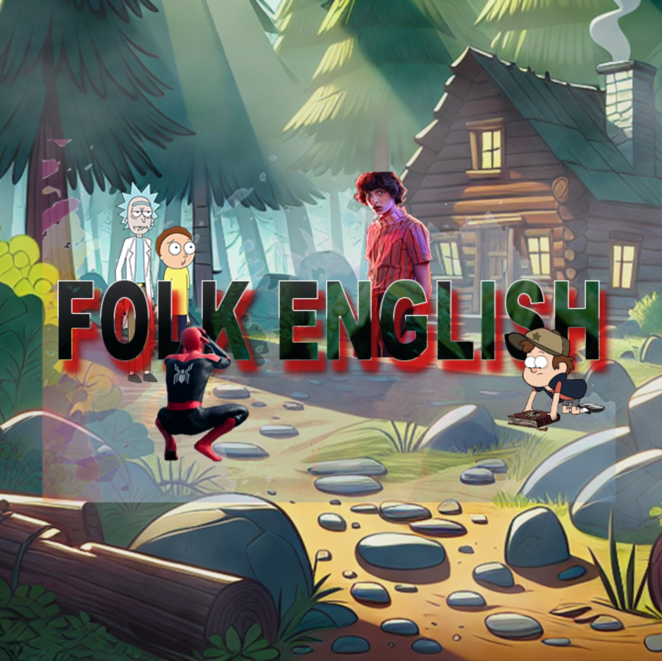Иконка канала FOLK ENGLISH