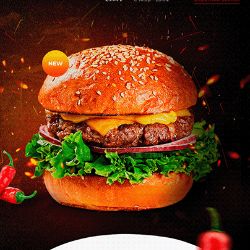 Иконка канала я гей но люблю бургер