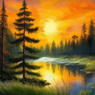 Иконка канала По лесной реке