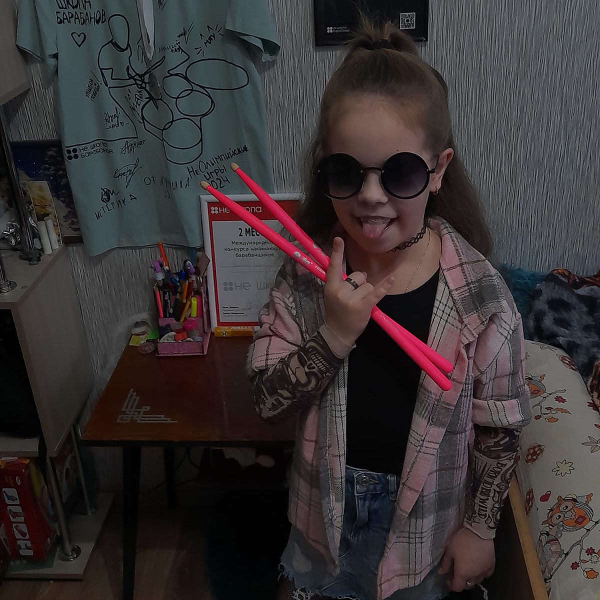 Иконка канала #юнаяБарабанщица