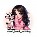 Иконка канала Вязаные игрушки и МК 🧶 @nad_hand_knitting