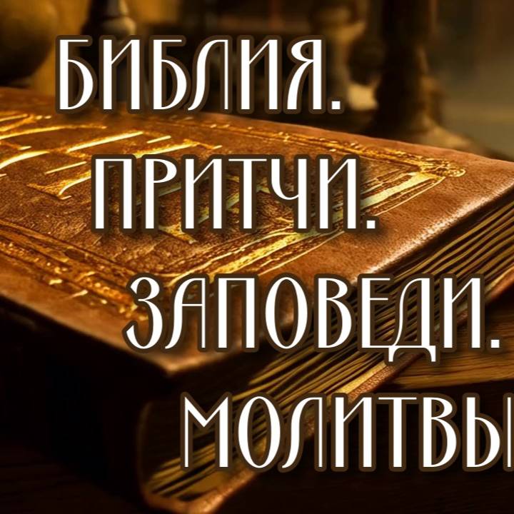 Иконка канала Библия. Притчи. Заповеди. Молитвы. Песни.
