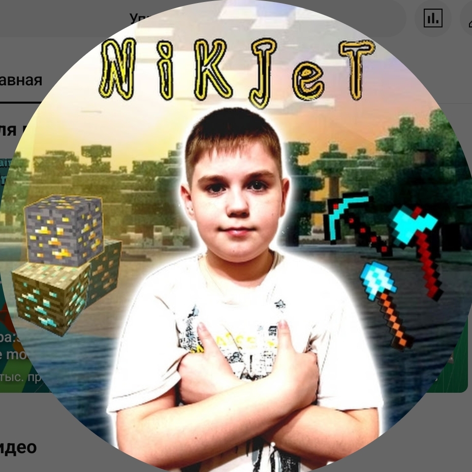 Иконка канала НикДжет
