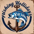 Иконка канала Fishing Holidays. Рыбалка и отдых.