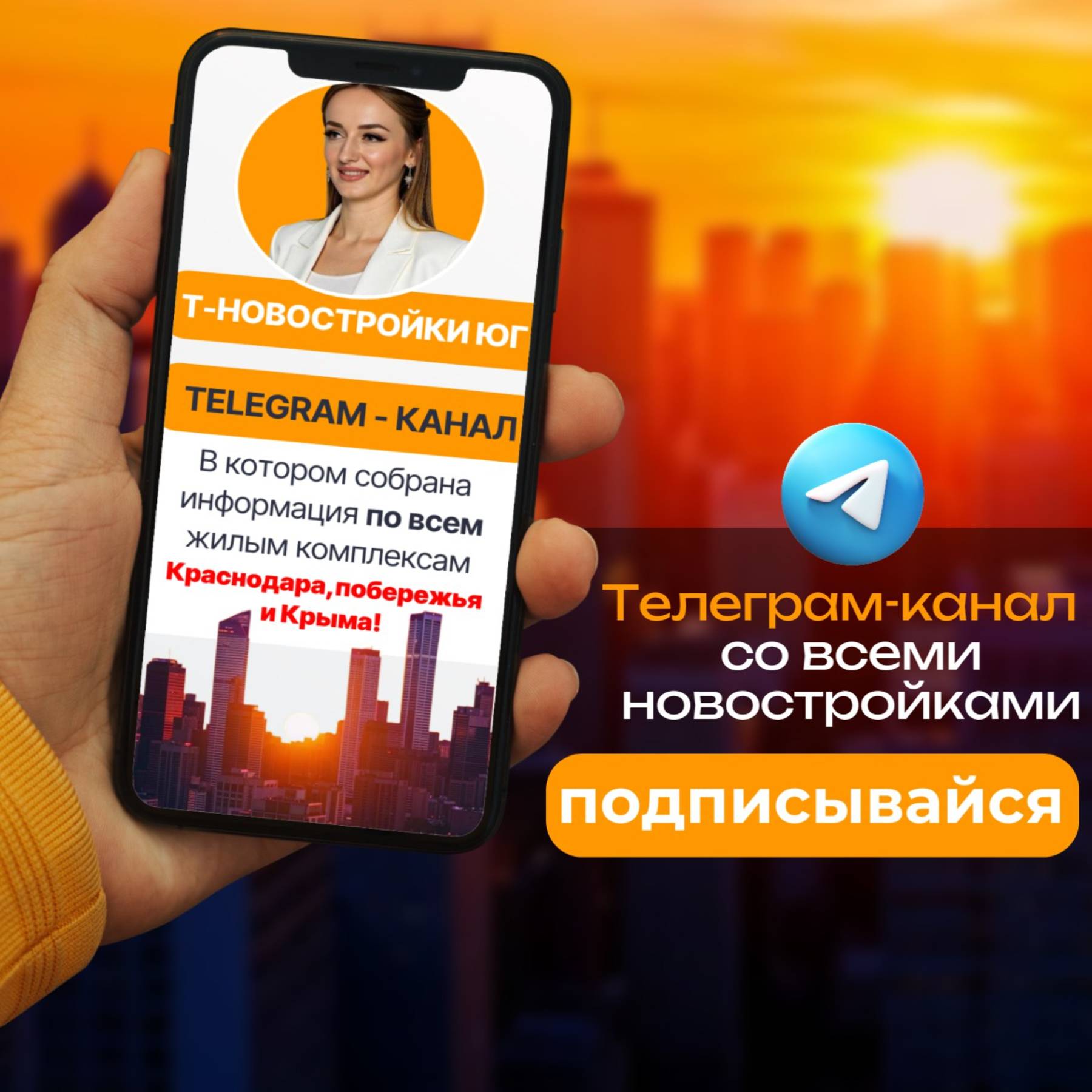 Иконка канала Татьяна Перцева "Т-Новостройки Юг" Краснодар