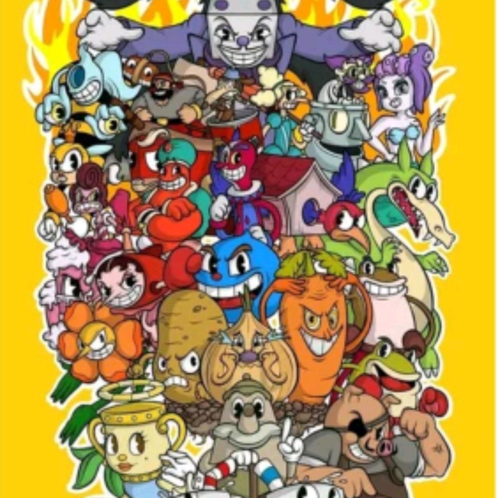 Иконка канала подпишись пожалуйста cuphead🩷