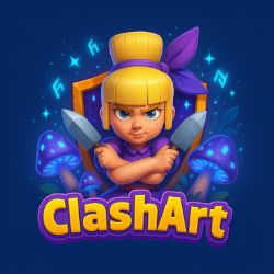 Иконка канала ClashArt | Clash Royale