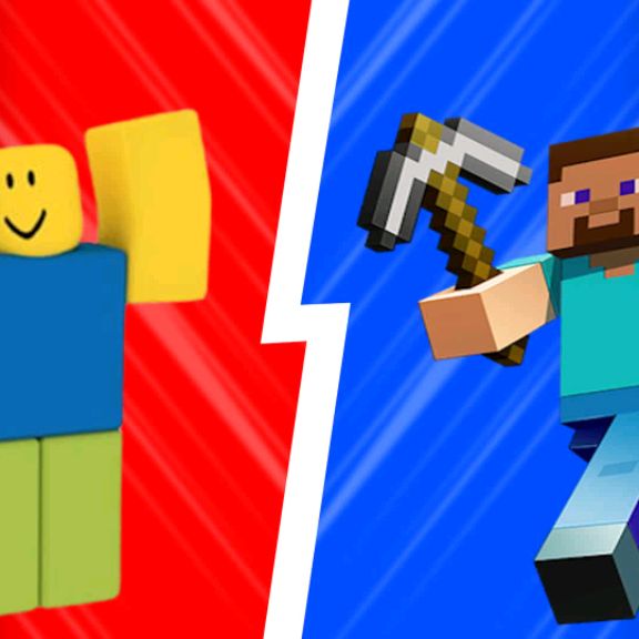 Иконка канала Minecraft и Roblox