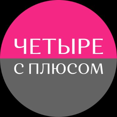 Иконка канала Подкаст-шоу Четыре с плюсом