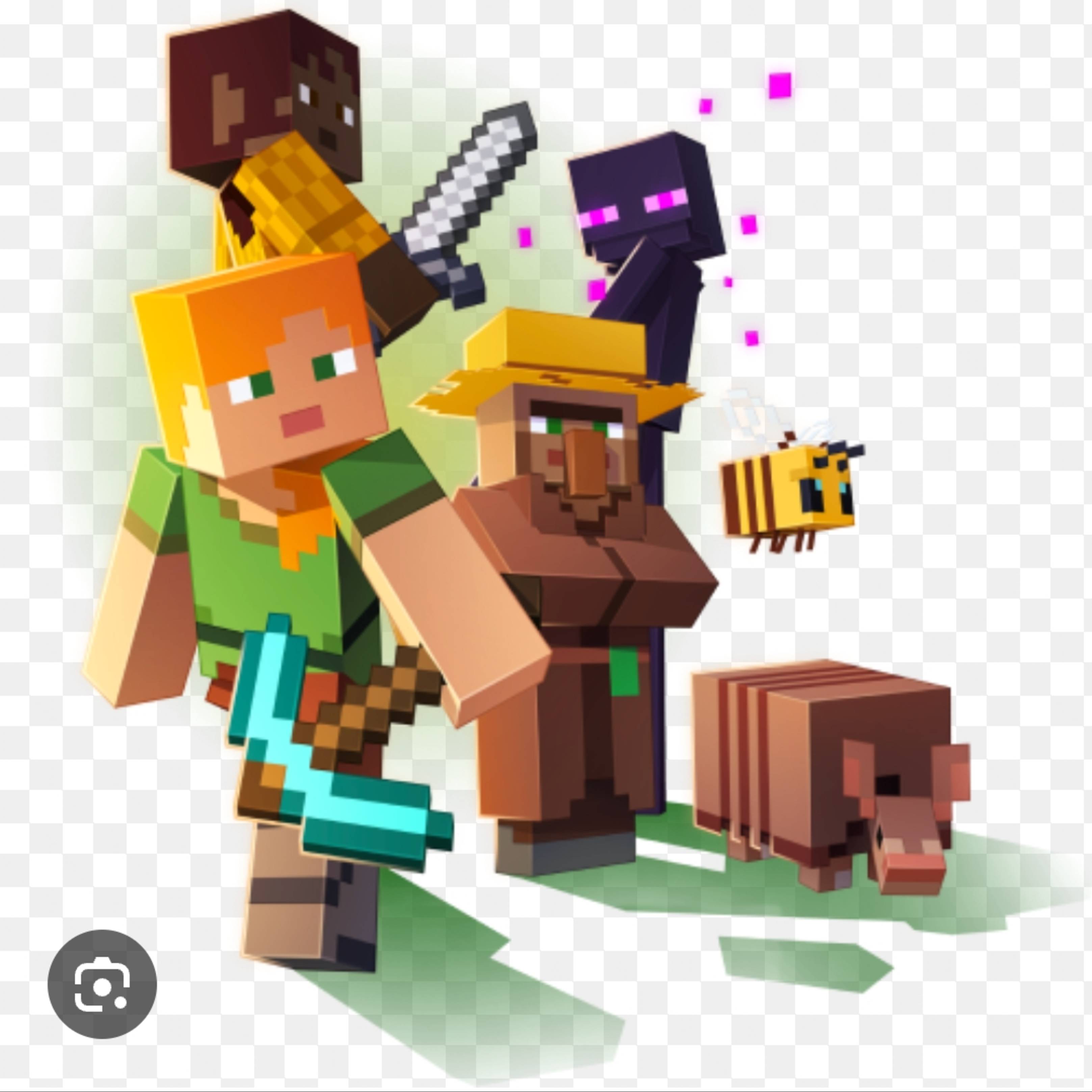 Иконка канала Майнкрафт и roblox с азалией