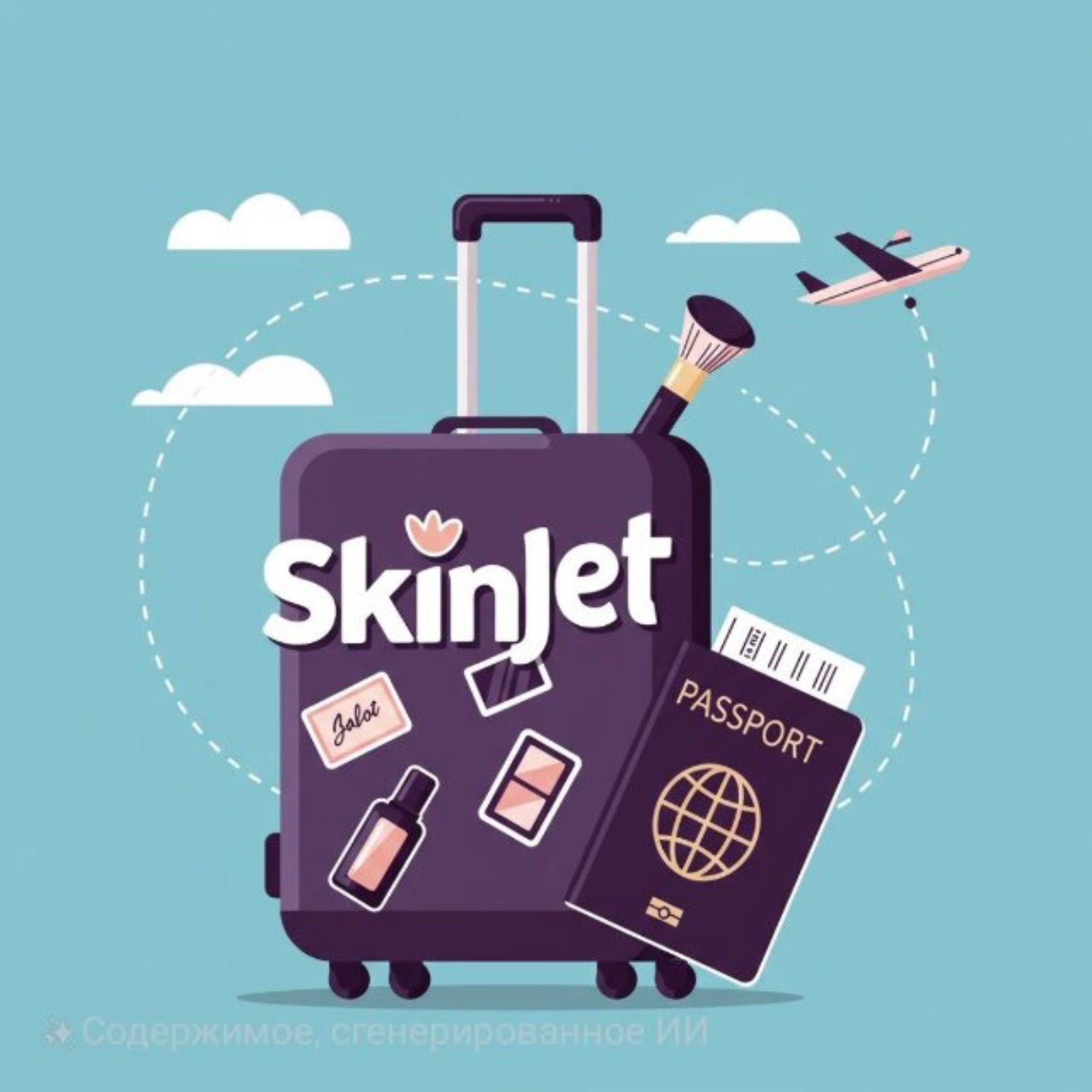 Иконка канала SKINJET•Авторские туры•Путешествия•Для косметолого