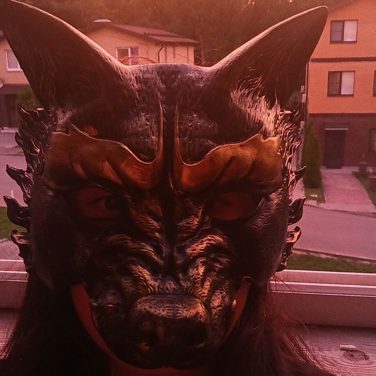 Иконка канала ЧЁРНЫЙ ВОЛК 🫡🥋🐺🦊🖤🖤💀🦴 🌑❌
