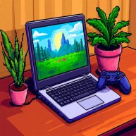 Иконка канала Кнопка и Пиксель