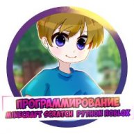 Иконка канала Программирование Minecraft Scratch Python Roblox
