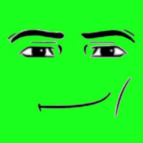 Иконка канала зелëный чел