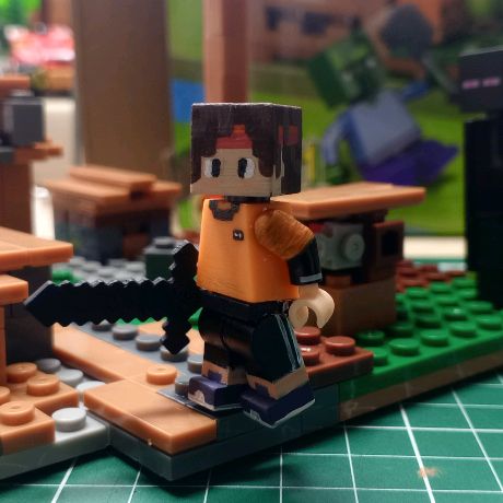 Иконка канала 👾🎮Lego Minecraft хос🎮👾