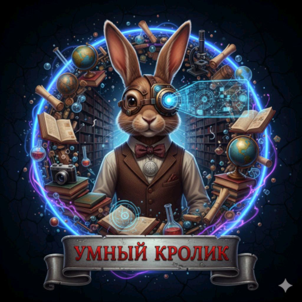 Иконка канала умный Кролик