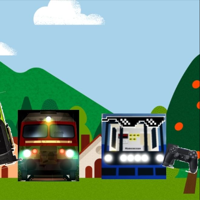 Иконка канала Ржд пожиратель и метро Play