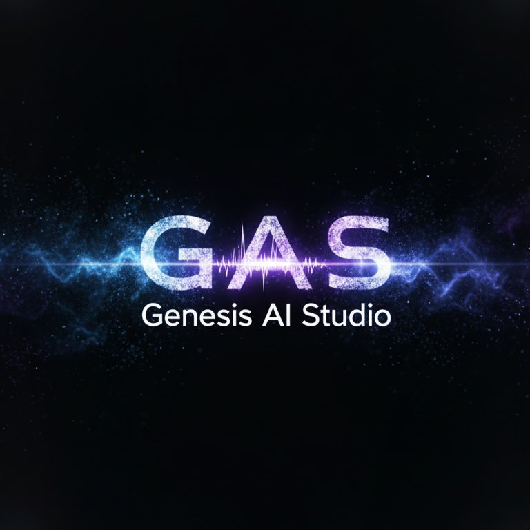 Иконка канала Genesis AI Studio - нейросетевой продакшн