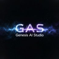 Иконка канала Genesis AI Studio - нейросетевой продакшн