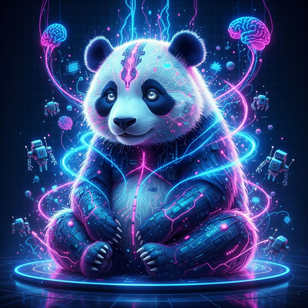 Иконка канала Нейро панда