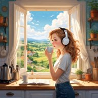 Иконка канала Аффирмации, пока варится кофе