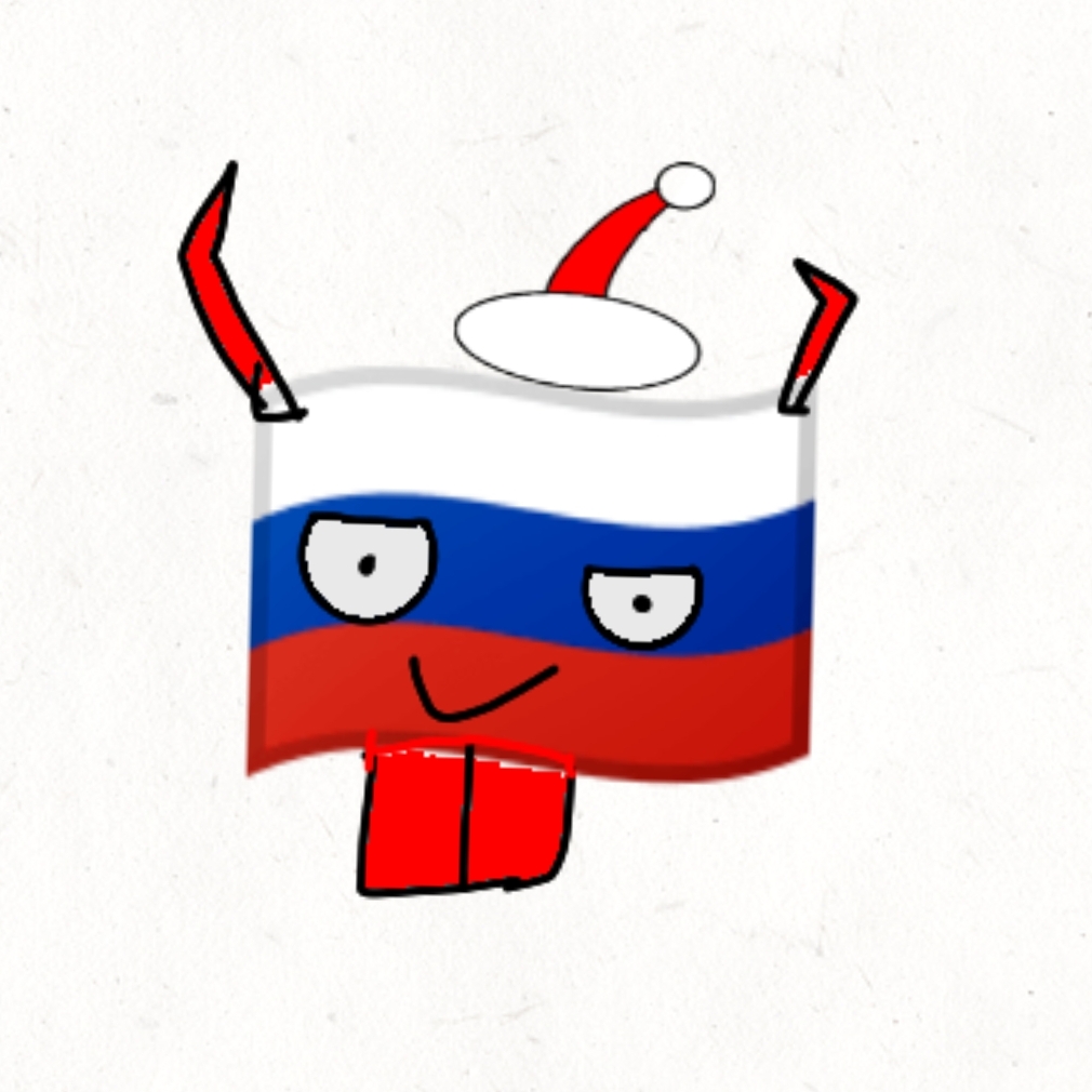 Иконка канала новогодняя Россия Official