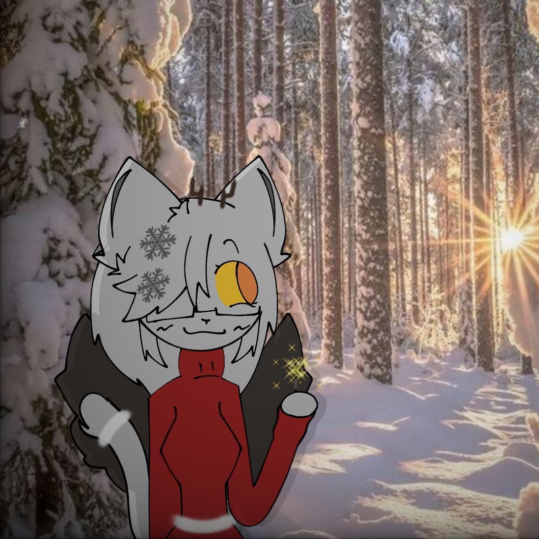 Иконка канала 😼🩶❄️Mikori_ket❄️🩶😼