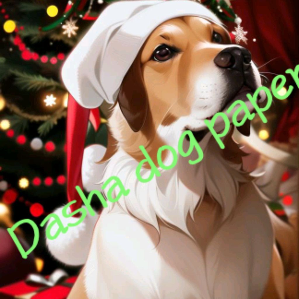 Иконка канала 🌨️Dasha_Dog. Paper~🌨️ С Новым Годом🌲🫶🏻