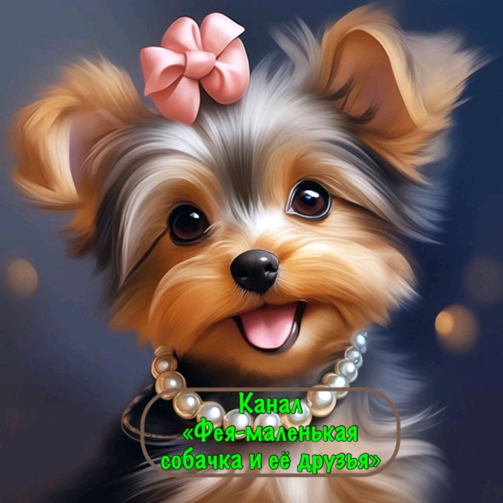Иконка канала Фея - маленькая собачка йорк и её друзья