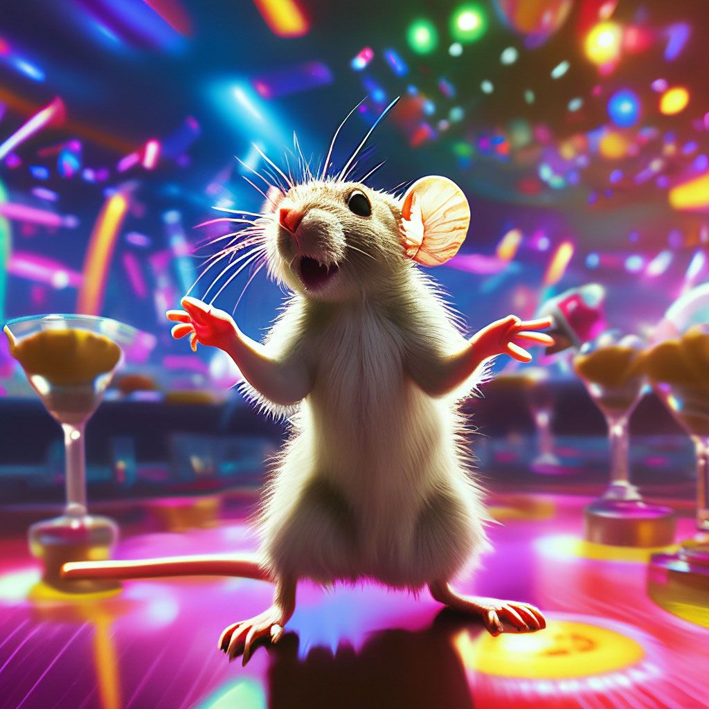 Иконка канала 3D Крыса