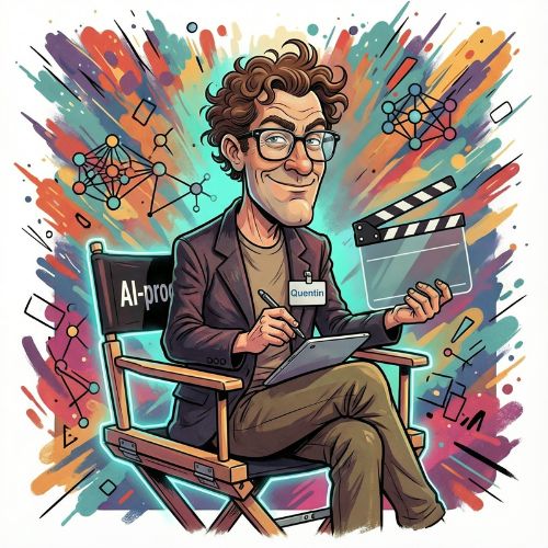 Иконка канала AI-production "Quentin"