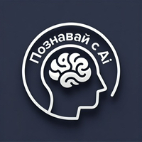 Иконка канала Познавай с AI.