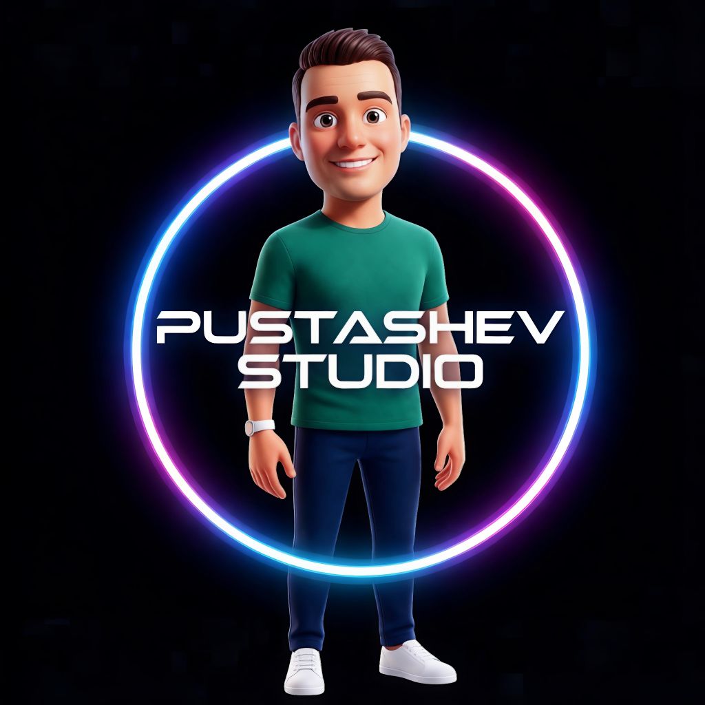 Иконка канала PUSTASHEV STUDIO