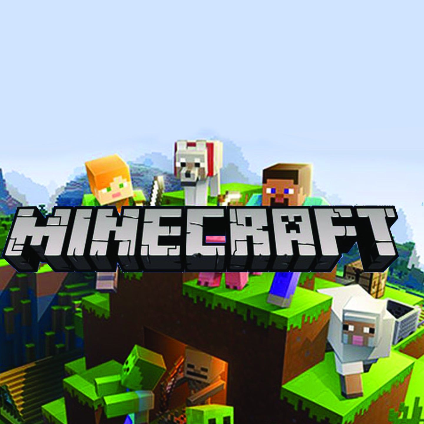 Иконка канала Майнкрафт выживание с друзьями