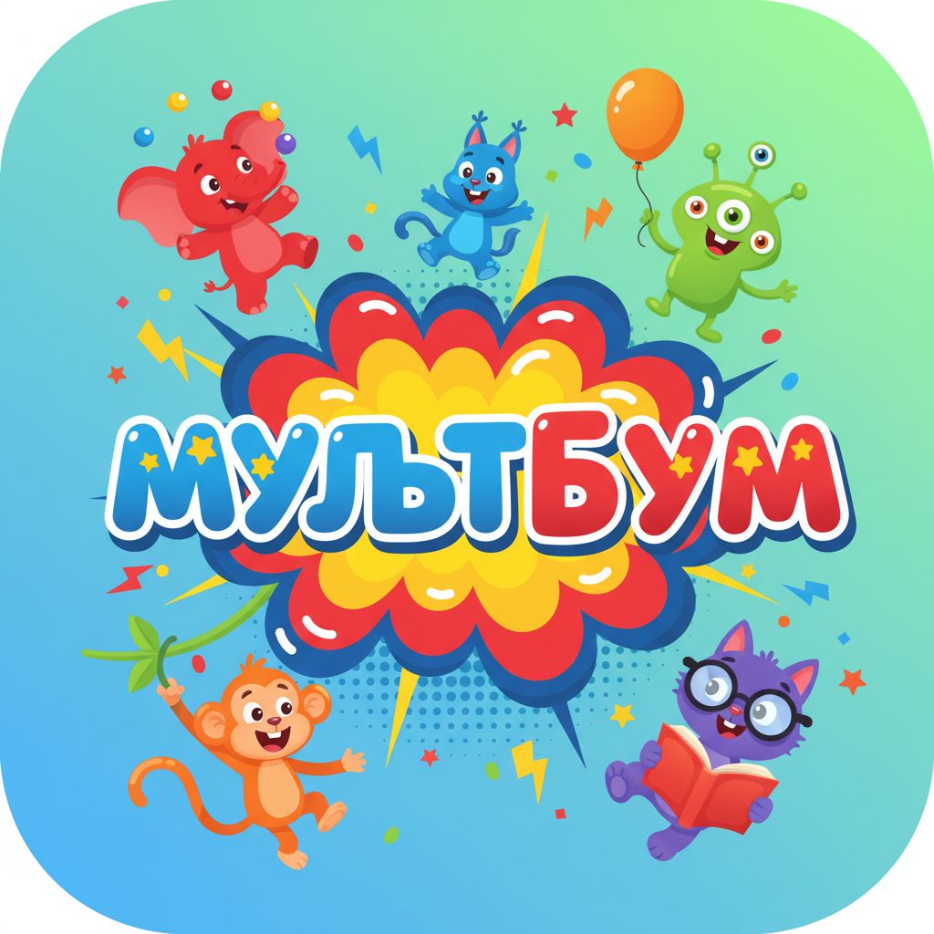 Иконка канала МультБум