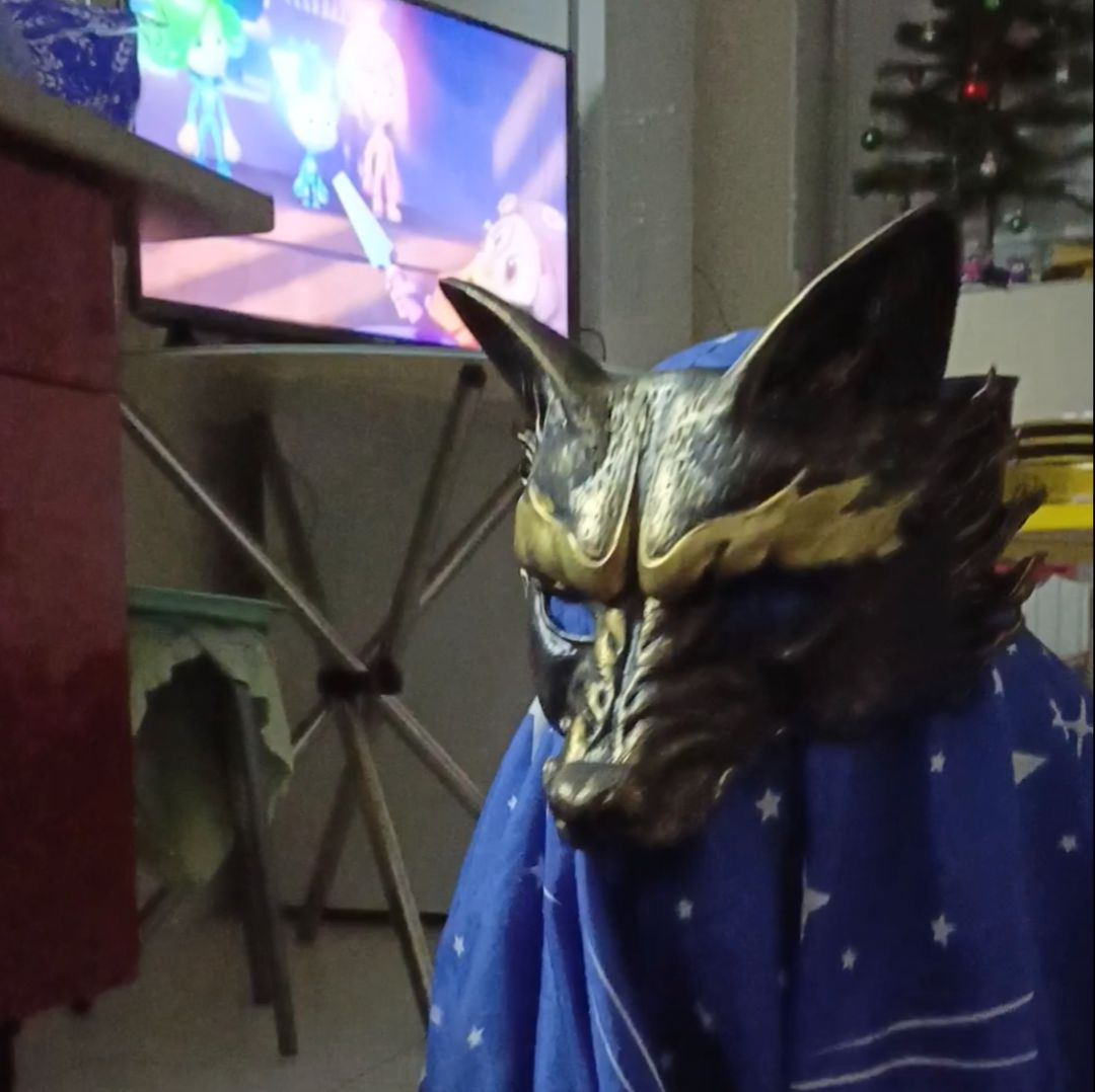 Иконка канала Canis dirus black Волконимус