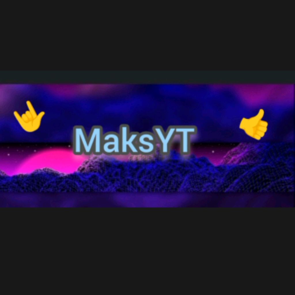 Иконка канала MaksYT