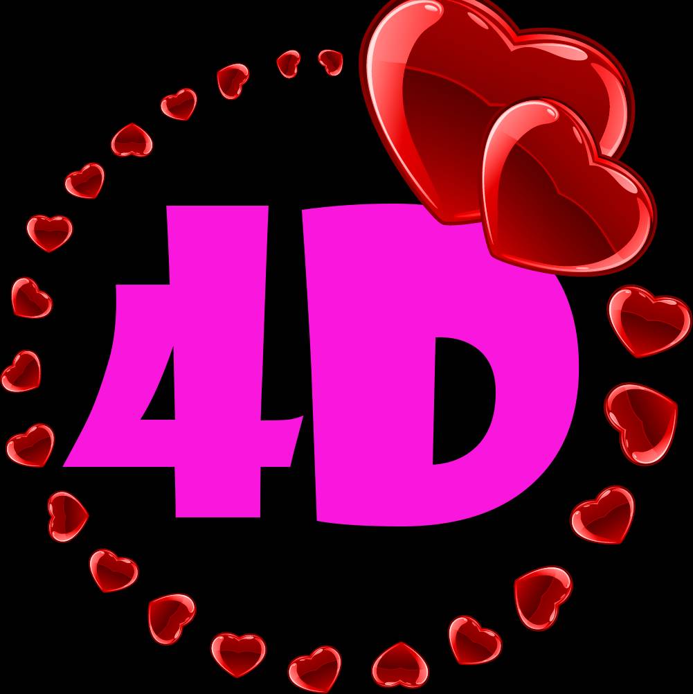 Иконка канала 4Д:)Четыре девочки